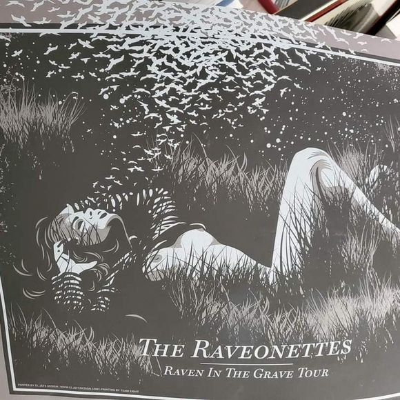 Art | The Raveonettes Silkscreen Poster | Poshmark
